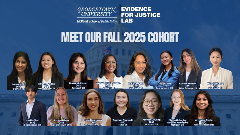Welcome to the Evidence for Justice Lab! | Evidence for Justice Lab ...